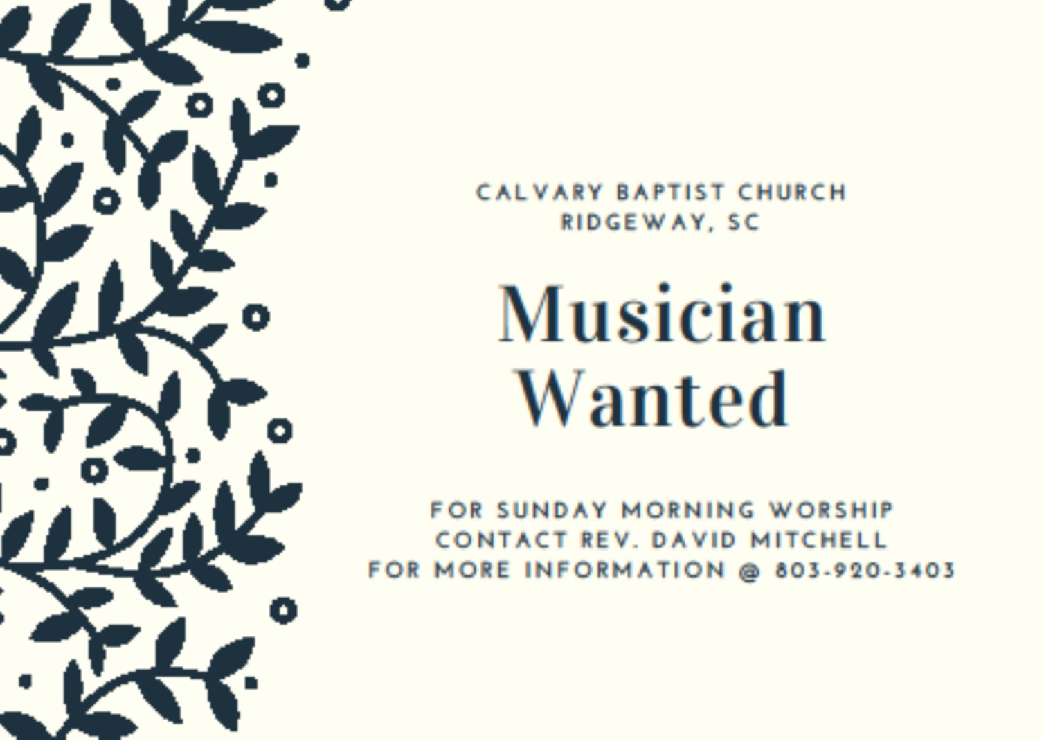 Gethsemane Baptist Association