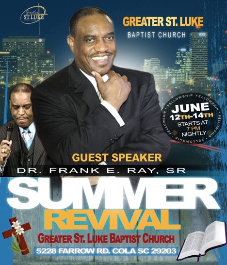 Summer Revival Greater St Luke | Gethsemane Baptist Association